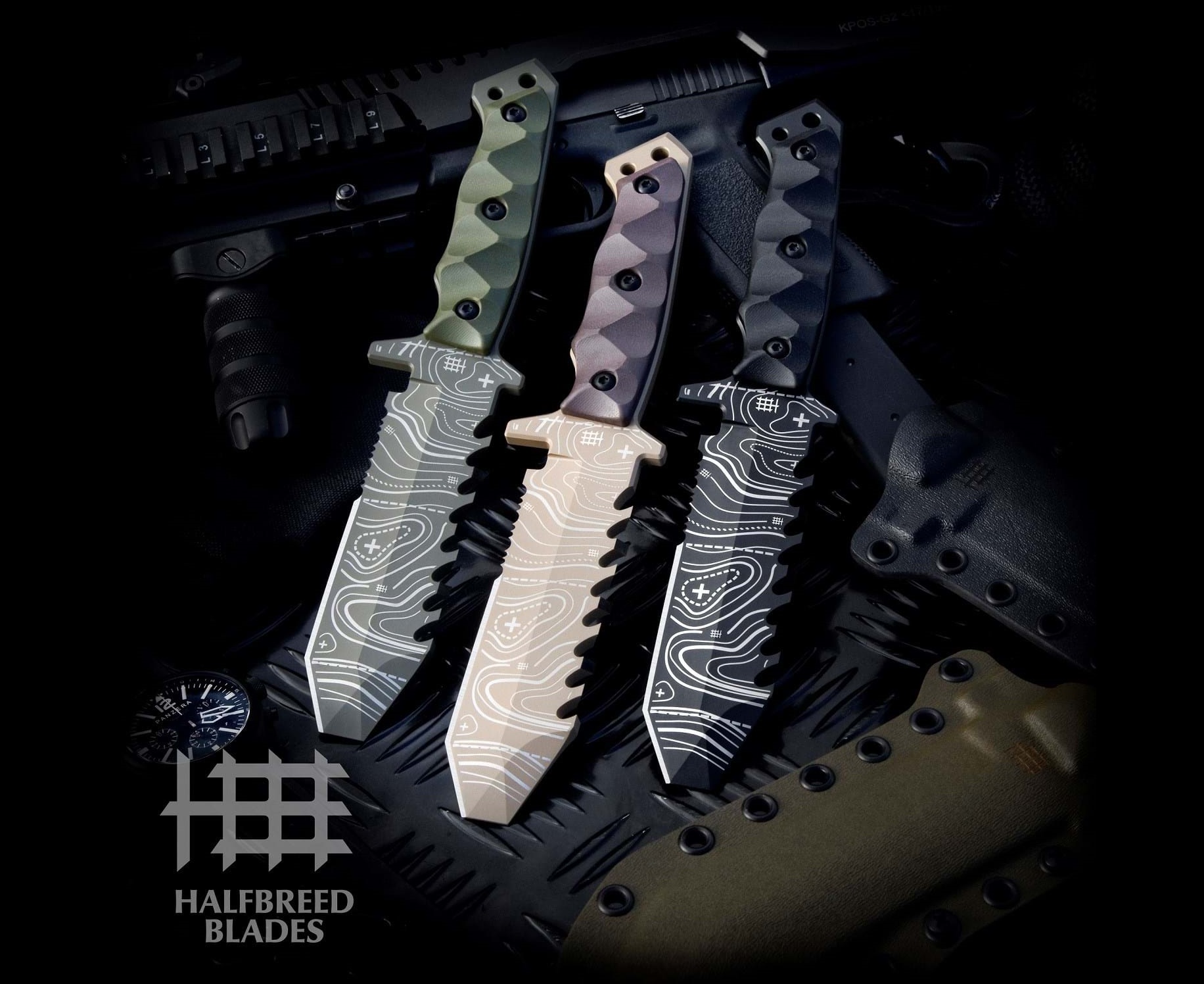 HALFBREED BLADES ANNOUNCES ERK-01 TOPO EMERGENCY RESCUE KNIFE
