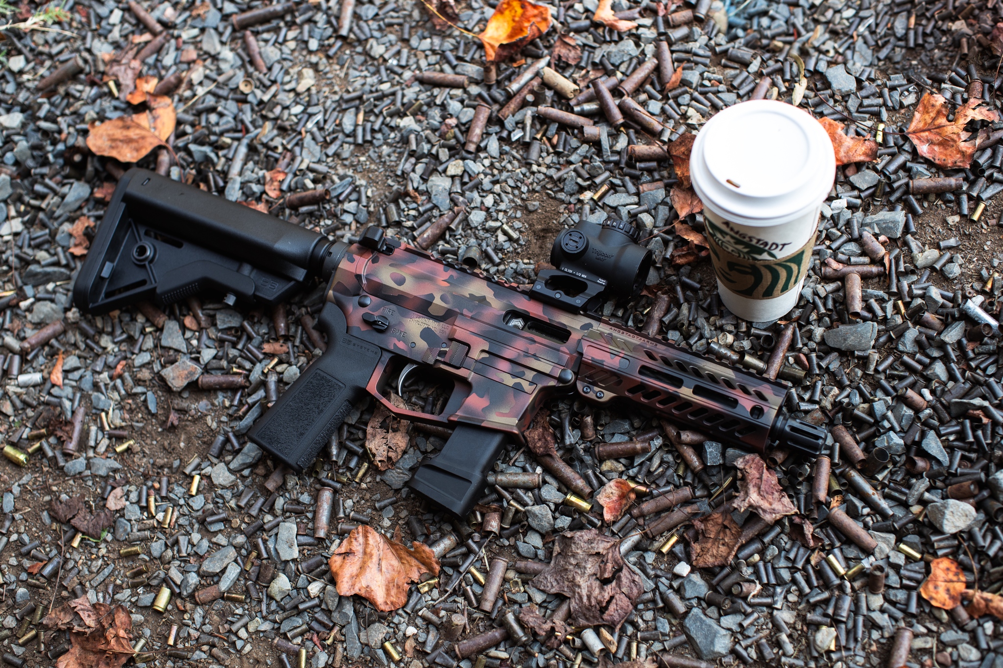 ANGSTADT ARMS DEBUTS MADLANDS PUMPKIN SPICE CAMO LIMITED EDITION FIREARMS