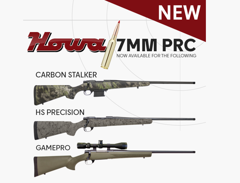 HOWA SHOWS SUPPORT FOR THE 7MM PRC CARTRIDGE