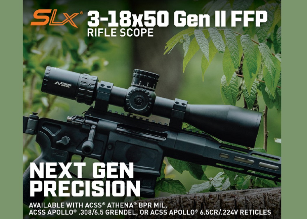 PRIMARY ARMS RELEASES THE SLX 3-18x50 GEN II FFP RIFLE SCOPE