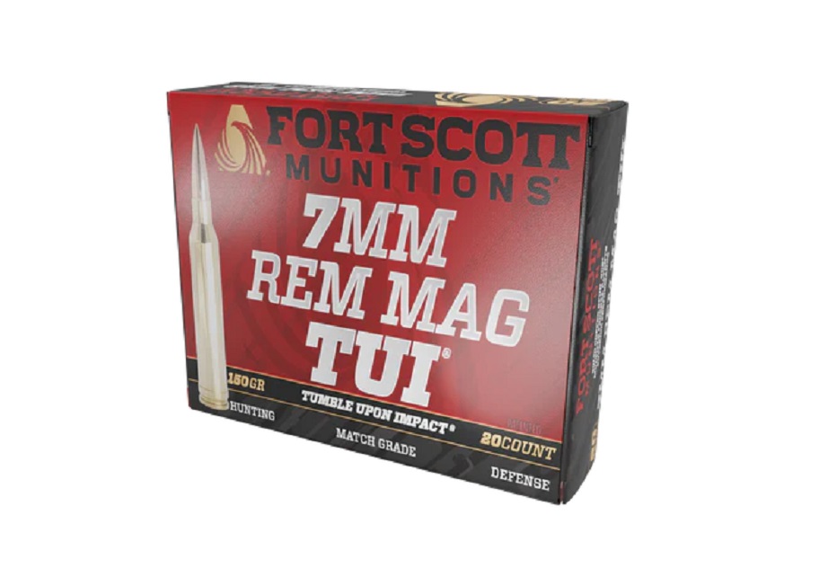 FORT SCOTT MUNITIONS ANNOUNCES 7MM REM MAG SCS TUI 150GR AMMO