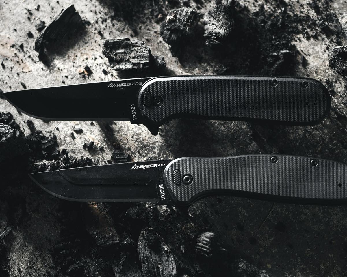 OUTOOR EDGE LAUNCHES THE RAZOR VX ADVANCED CARRY KNIFE SERIES