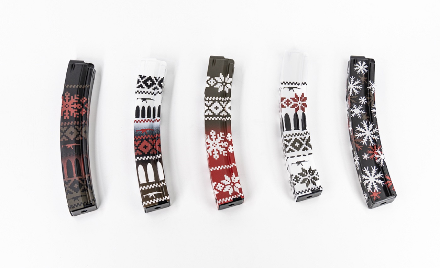 ZENITH FIREARMS SHOWS OFF CHRISTMAS MP5 MAGAZINES