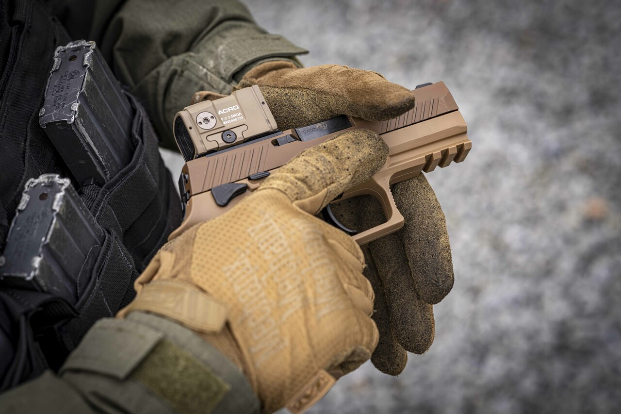 AIMPOINT LAUNCHCES THE ACRO P-2 IN FDE AND SNIPER GRAY