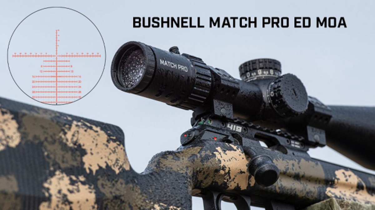 BUSHNELL EXPANDS MATCH PRO ED 5-30x56 RIFLESCOPES WITH MOA VARIANT