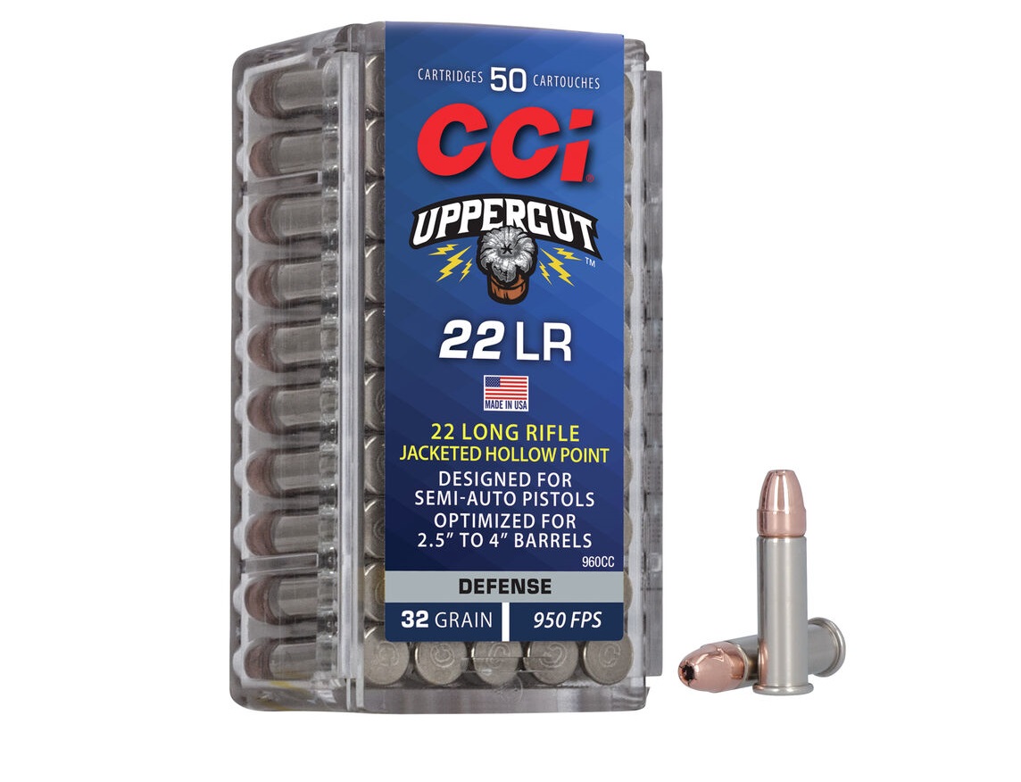 CCI ANNOUNCES THE UPPERCUT 22LR DEFENSIVE LOAD
