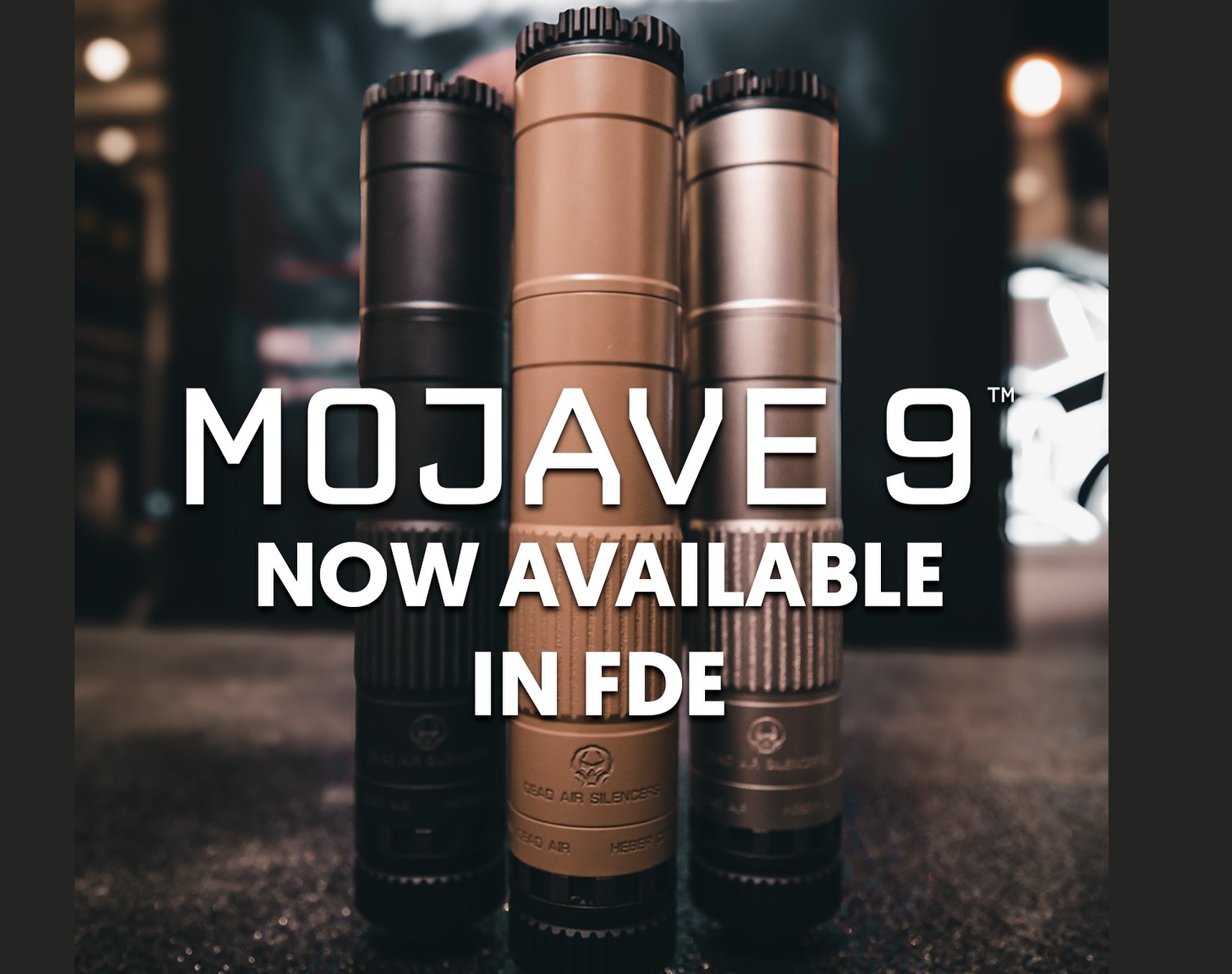 DEAD AIR SILENCERS EXPANDS MOJAVE 9 SUPPRESSOR LINE WITH FDE VARIANT