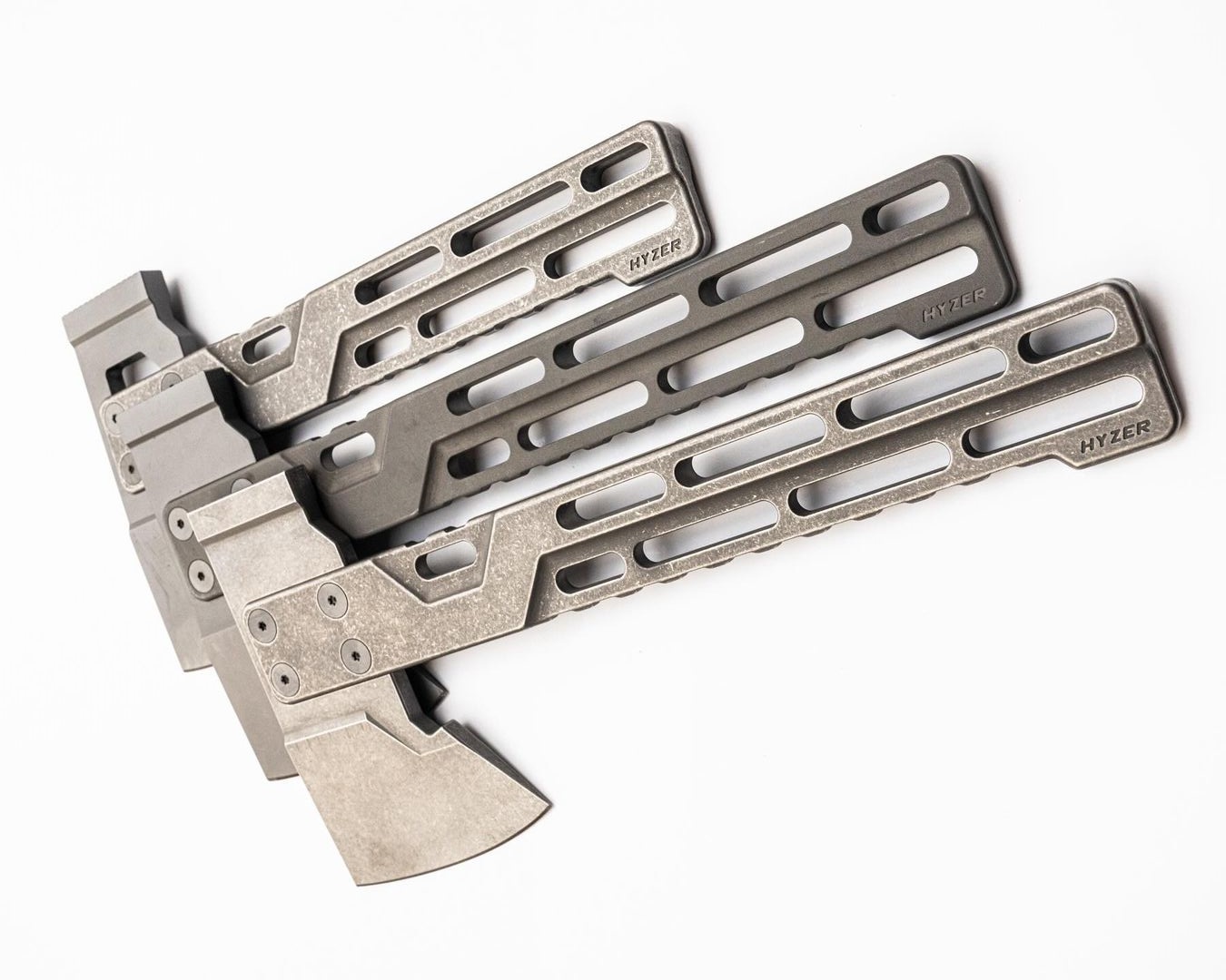 EXCEED DESIGNS CO SHOWS OFF HE HYZER HATCHET