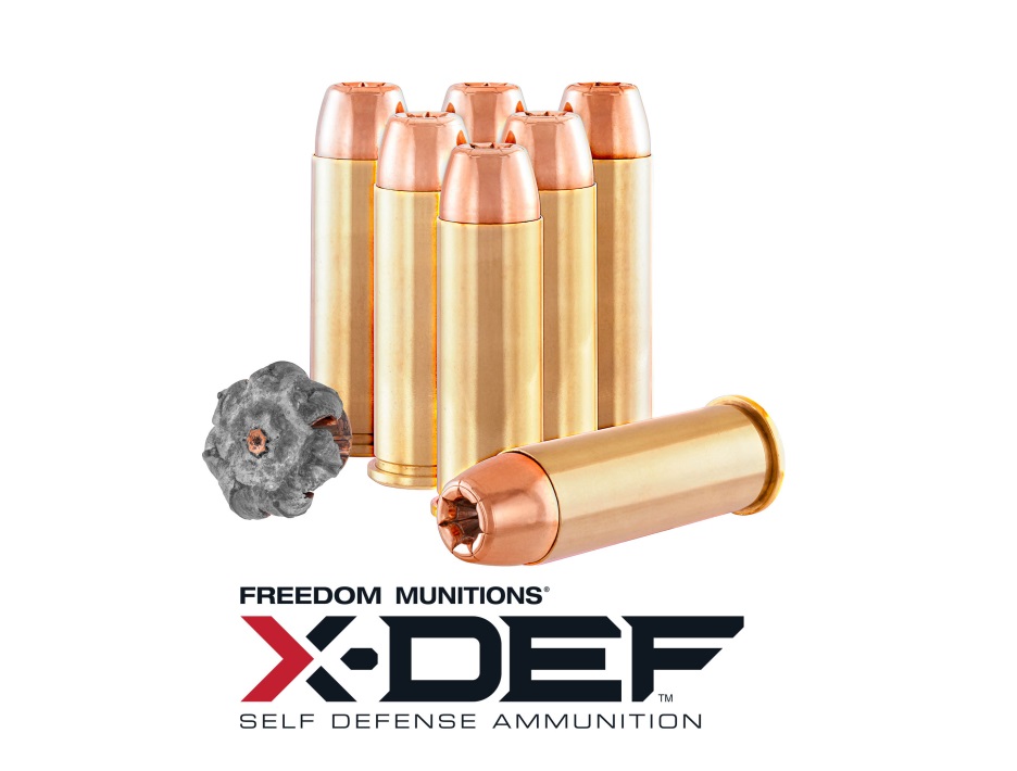 FREEDOM MUNITIONS EXPANDS X-DEF AMMUNITION SERIES WITH 44 MAGNUM