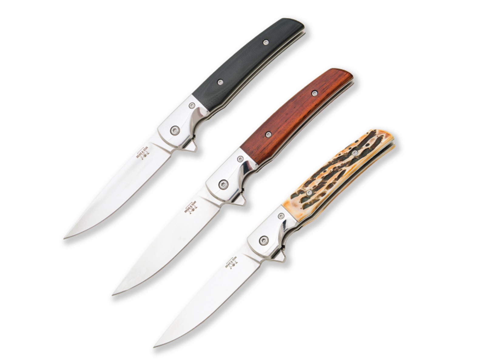 BEAR & SON CUTLERY RELEASES NEW 4.25 INCH D2 RANCHER SIDELINER POCKET ...
