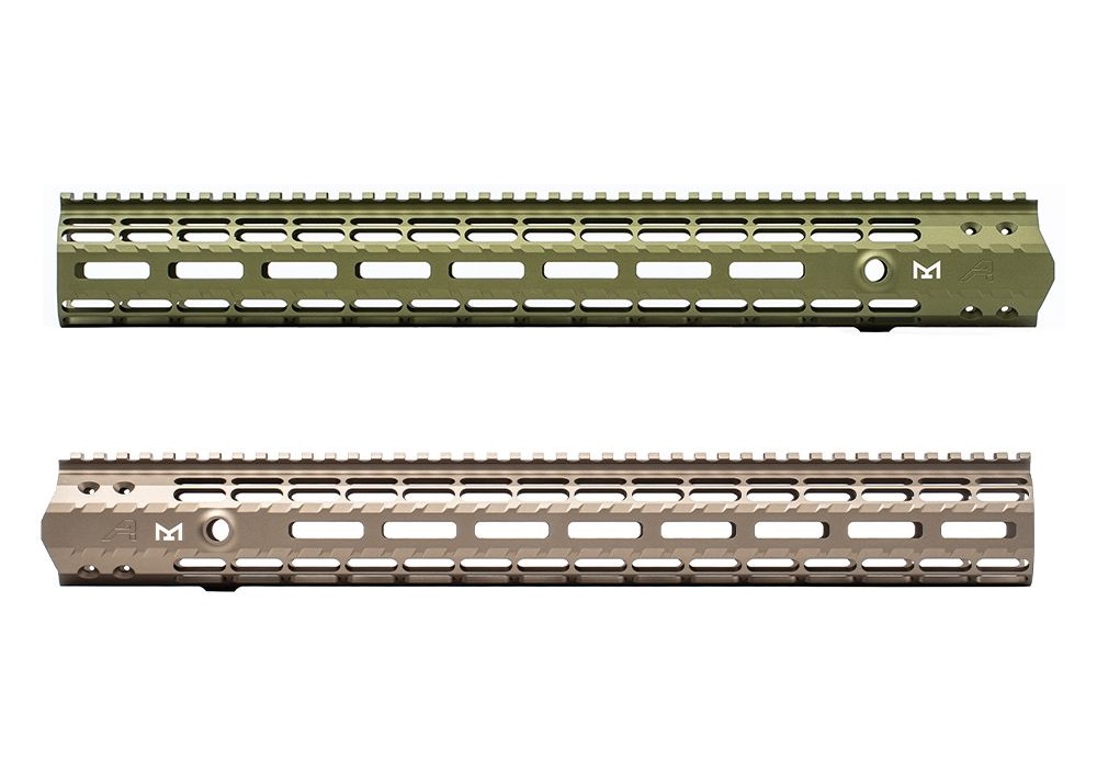 AERO PRECISION EXPANDS M5 16.6 INCH HANDGUARDS WITH OD GREEN AND KODIAK ...