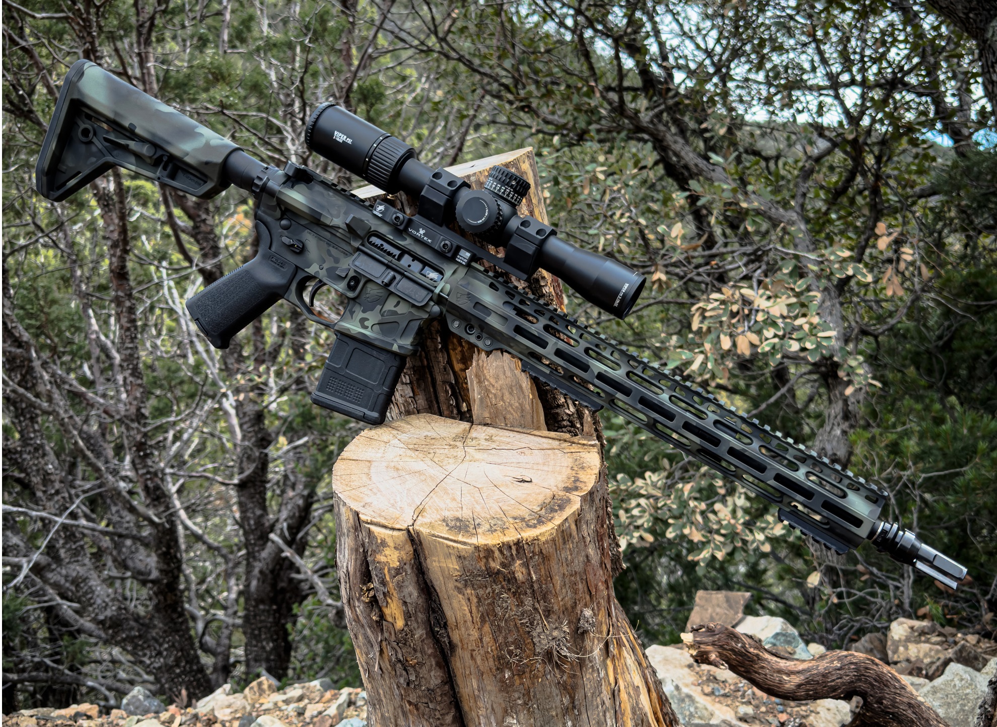 AMERICAN DEFENSE MFG RELEASES THE UIC MOD 2 IN BAYOU CAMMO