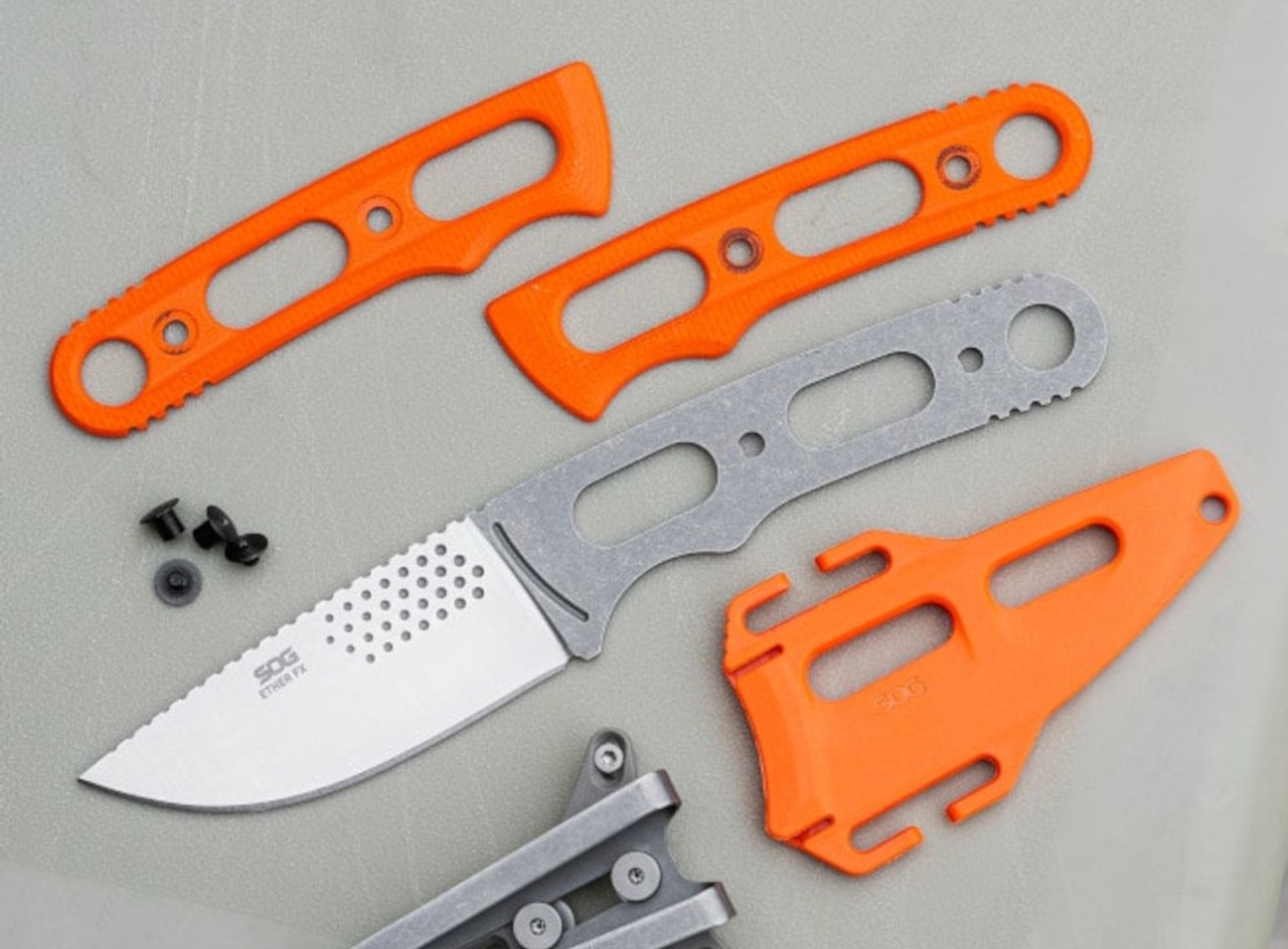 SOG LAUNCHES THE ETHER FX FIXED BLADE KNIFE