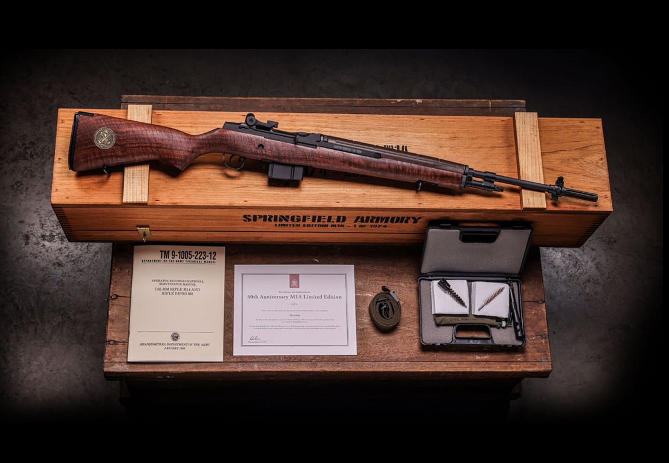 SPRINGFIELD ARMORY UNVEILS LIMITED EDITION M1A 50th ANNIVERSARY RIFLE