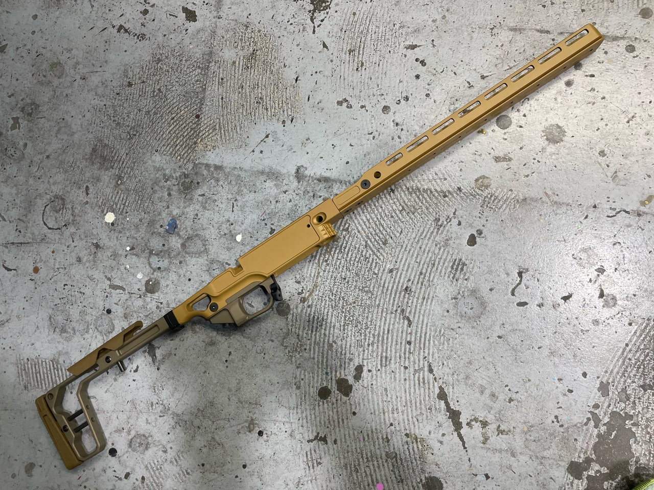 DESIGNER GOONS TEAMS UP WITH GREY BIRCH MFG IN COLLAB LA CHASSIS 700 SHORT ACTION