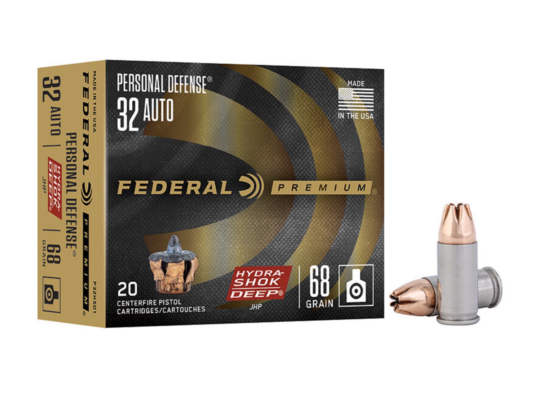 FEDERAL AMMUNITION ANNOUNCES NEW HYDRA-SHOK DEEP 32 AUTO