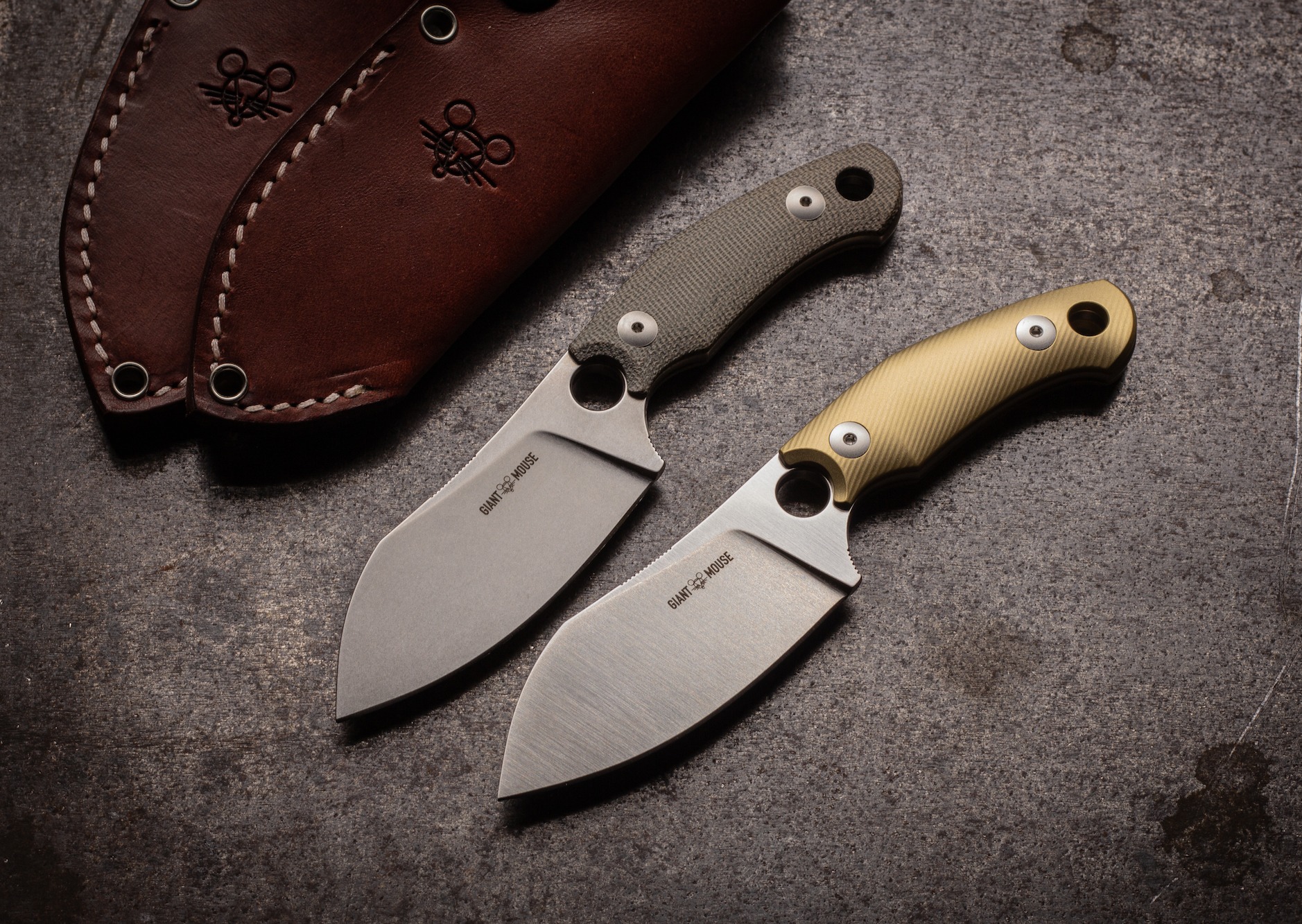 GIANTMOUSE KNIVES ANNOUNCES THE GMF1-XL FIXED BLADE KNIFE