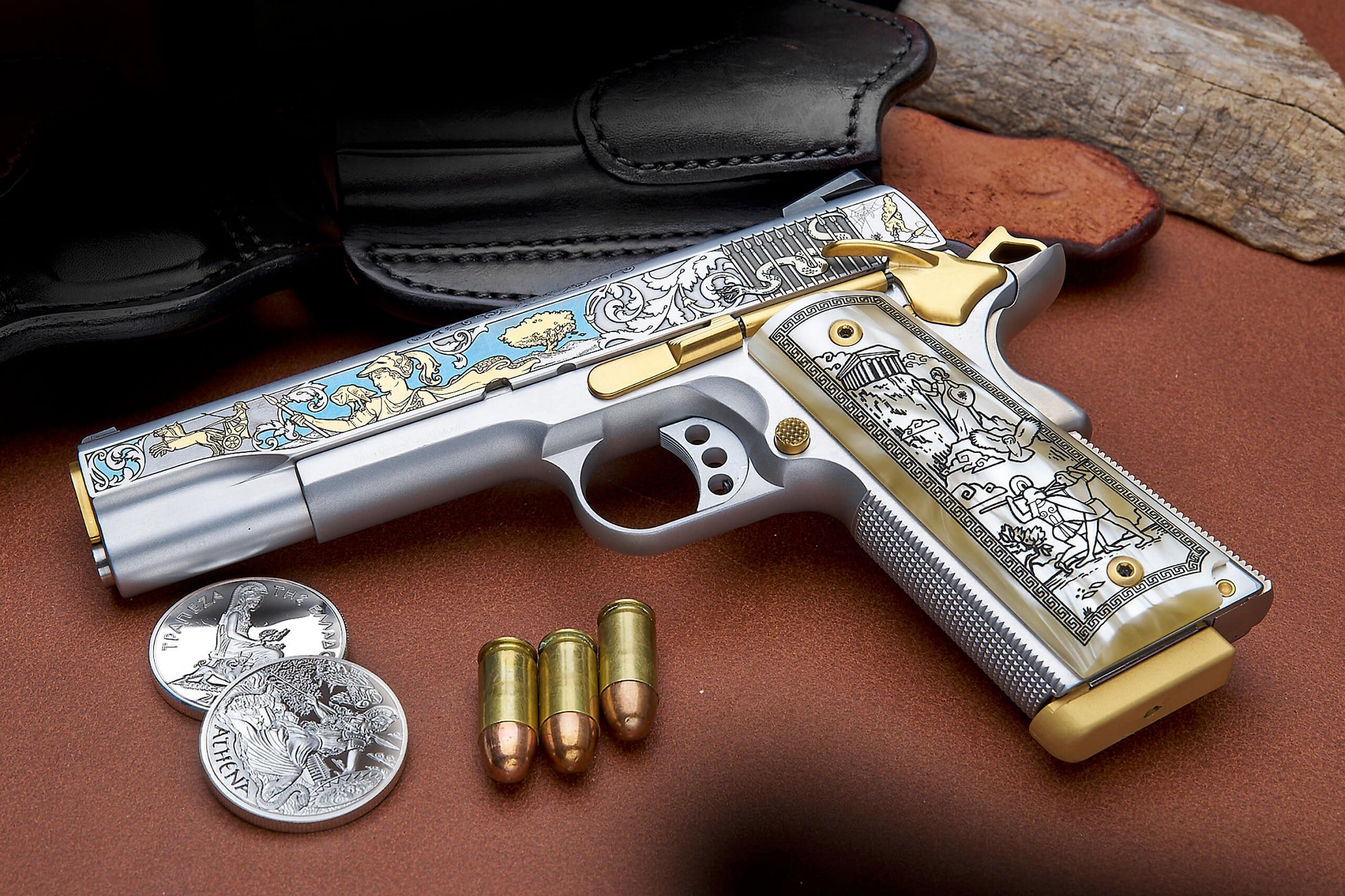 SK CUSTOMS EXPANDS 1911 SERIES WITH THE GODS OF OLYMPUS-ATHENA