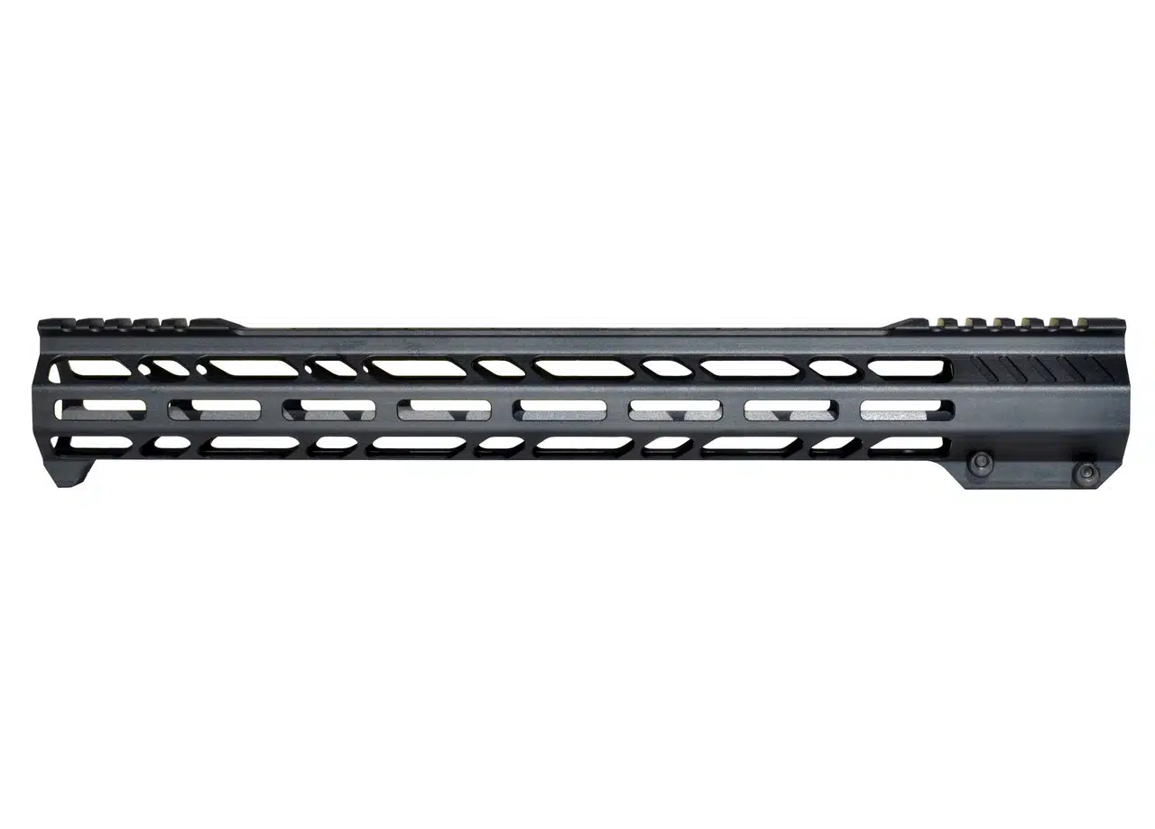 KM TACTICAL RELEASES NEW 15 INCH MLOK HANDGUARD WITH INTEGRAL HANDSTOP