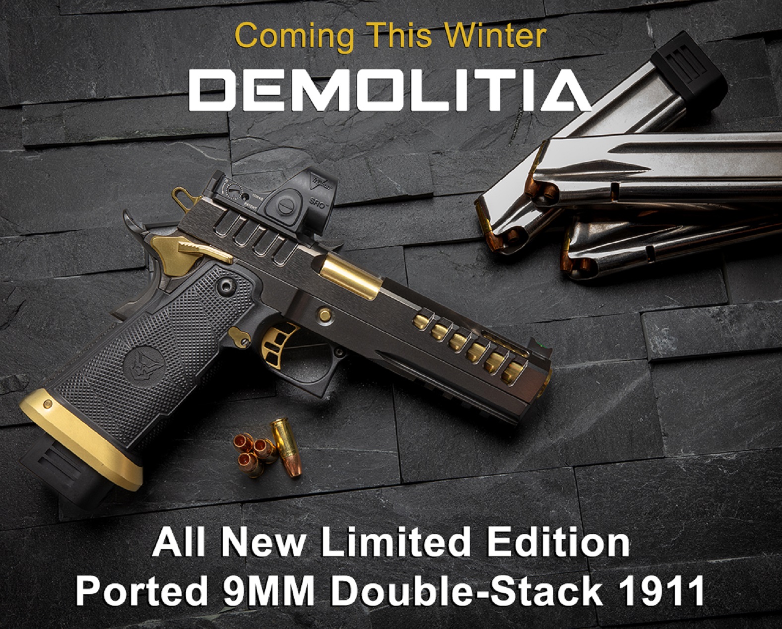 WATCHTOWER FIREARMS REVEALS UPCOMING LIMITED EDITION DEMOLITIA PISTOL