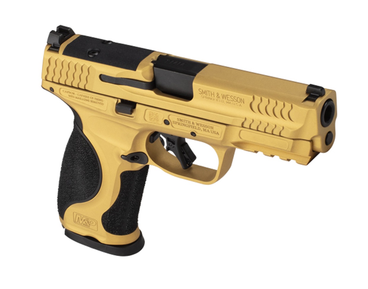 ZANDERS LAUNCHES EXCLUSIVE S&W M2.9 9MM GOLD LINE