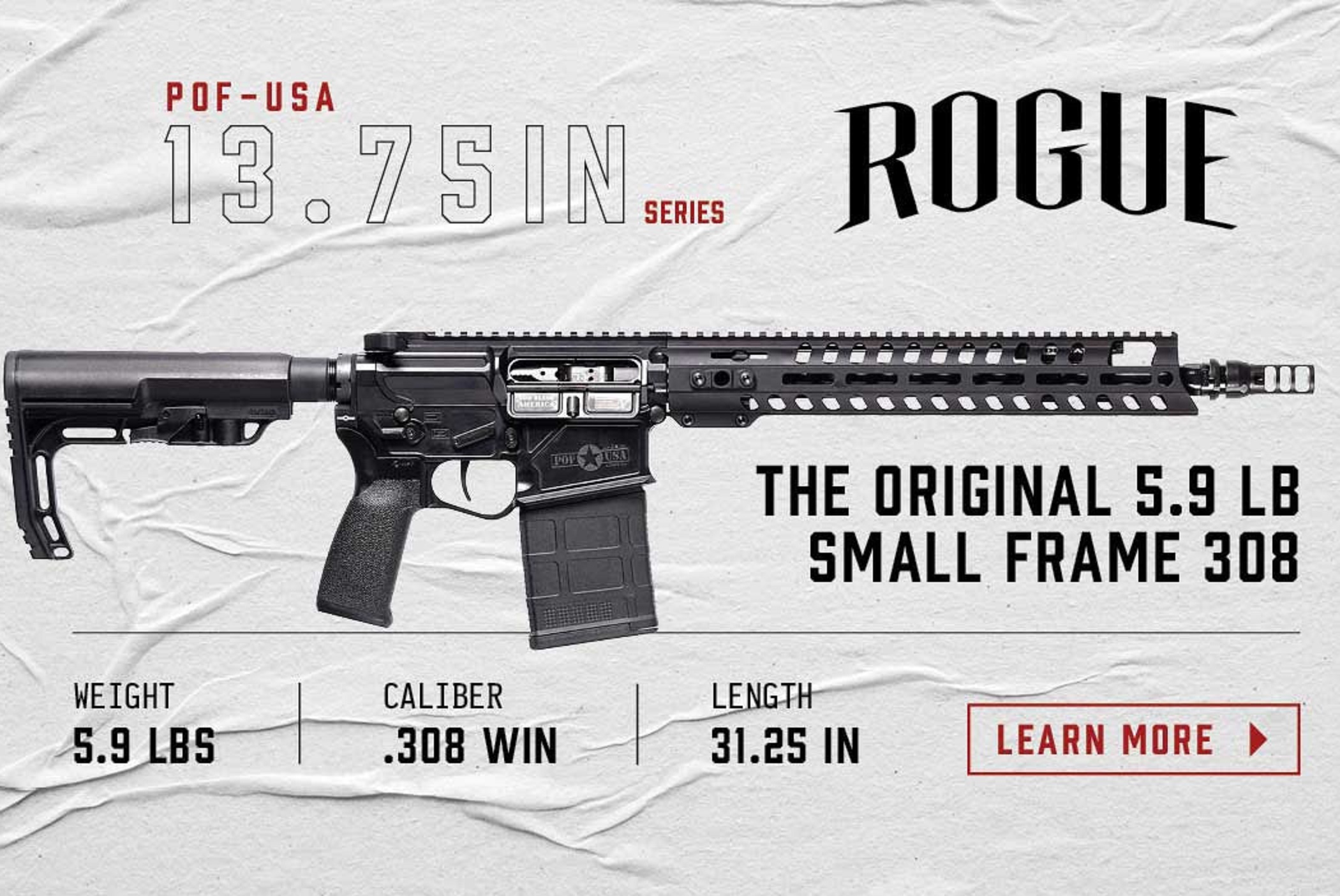 POF-USA EXPANDS ROGUE RIFLE WITH NEW 13.75 VARIANT