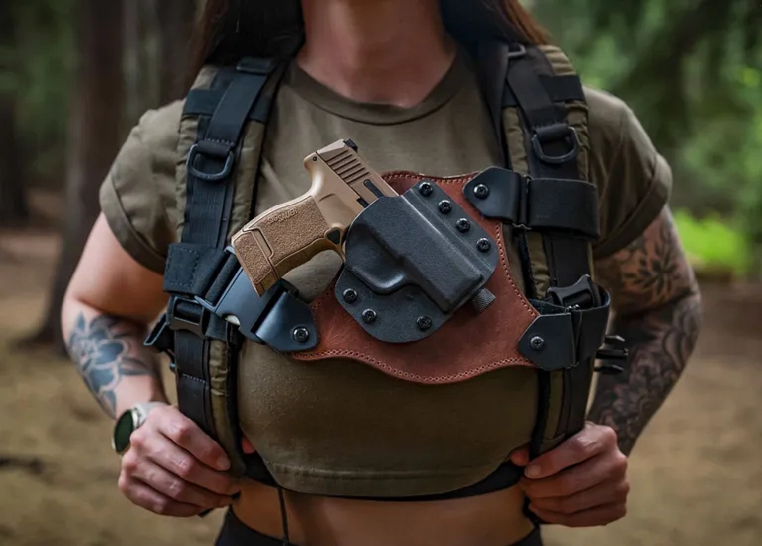 CROSSBREED HOLSTERS DEBUTS THE CHEST RIG NOMAD