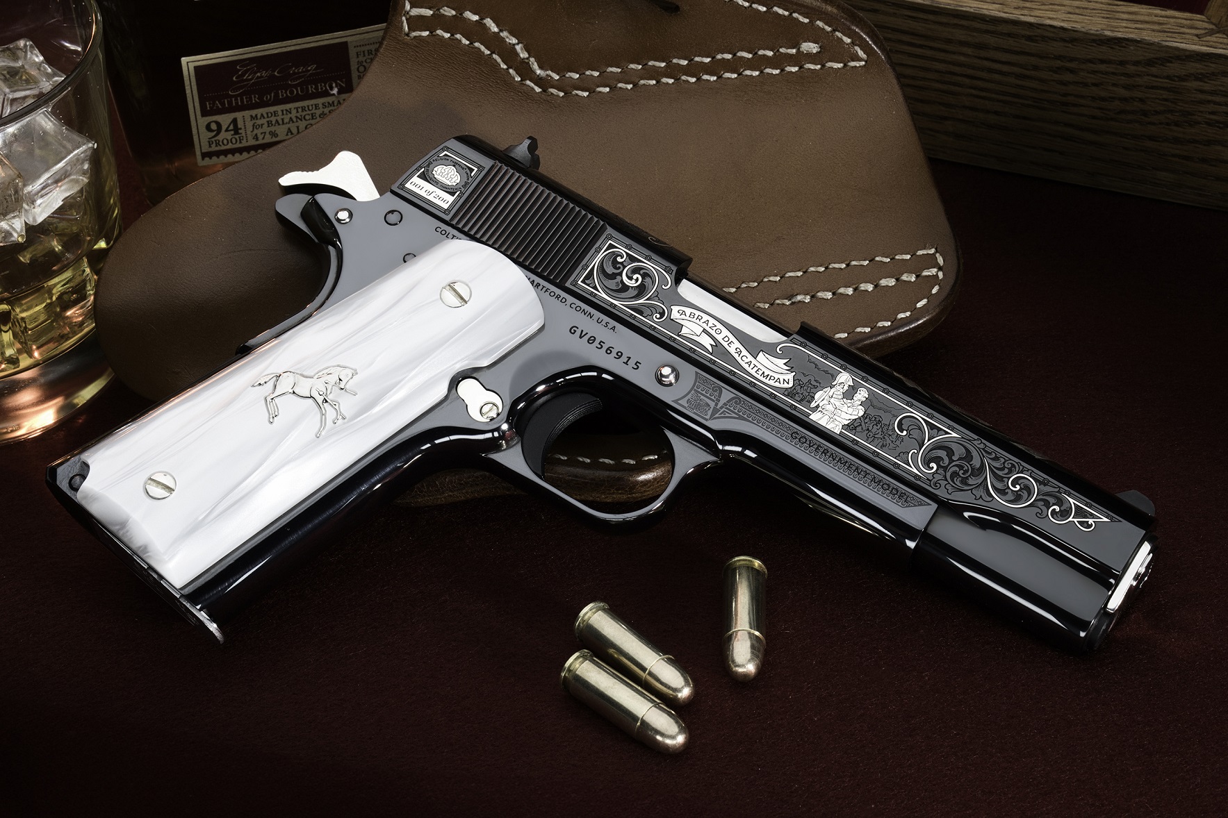 SK Guns® Presents 'Guerrero' - Commemorative Colt 1911 for Mexican War ...