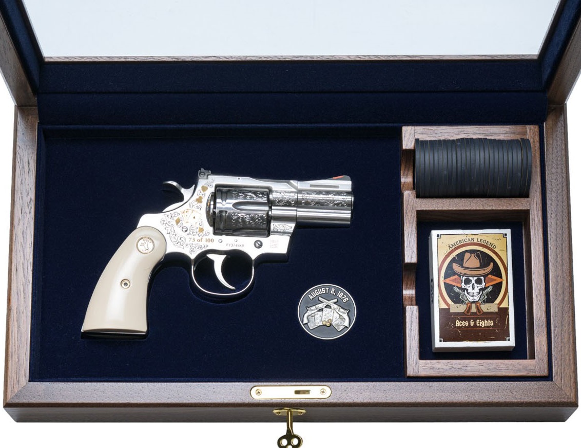 Camfour Unveils “Aces and Eights” Limited Edition Colt Python: Wild Bill’s Legend in Gold and ...
