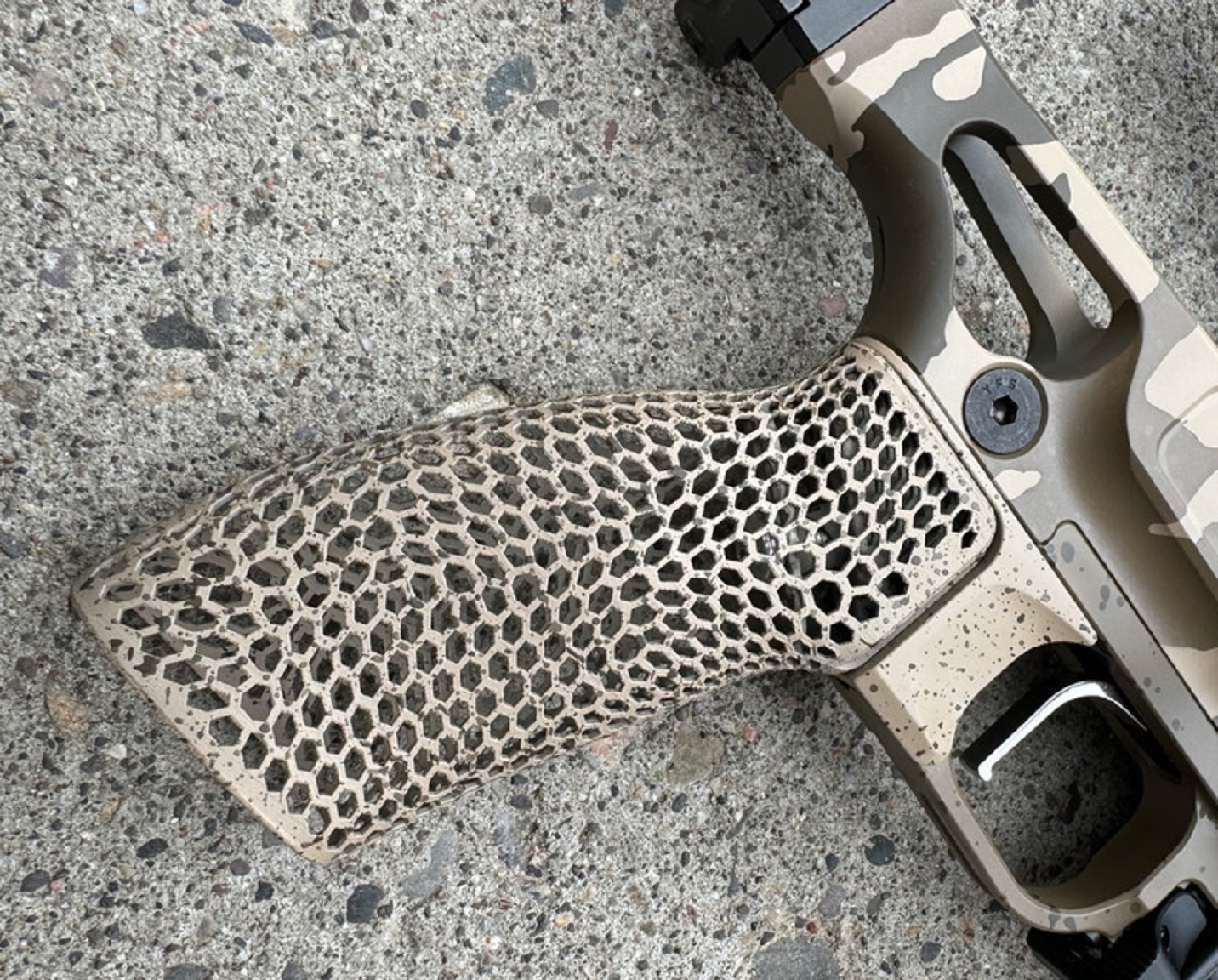 Ultra-Light Titanium Grips for Enhanced Shooting Performance ...