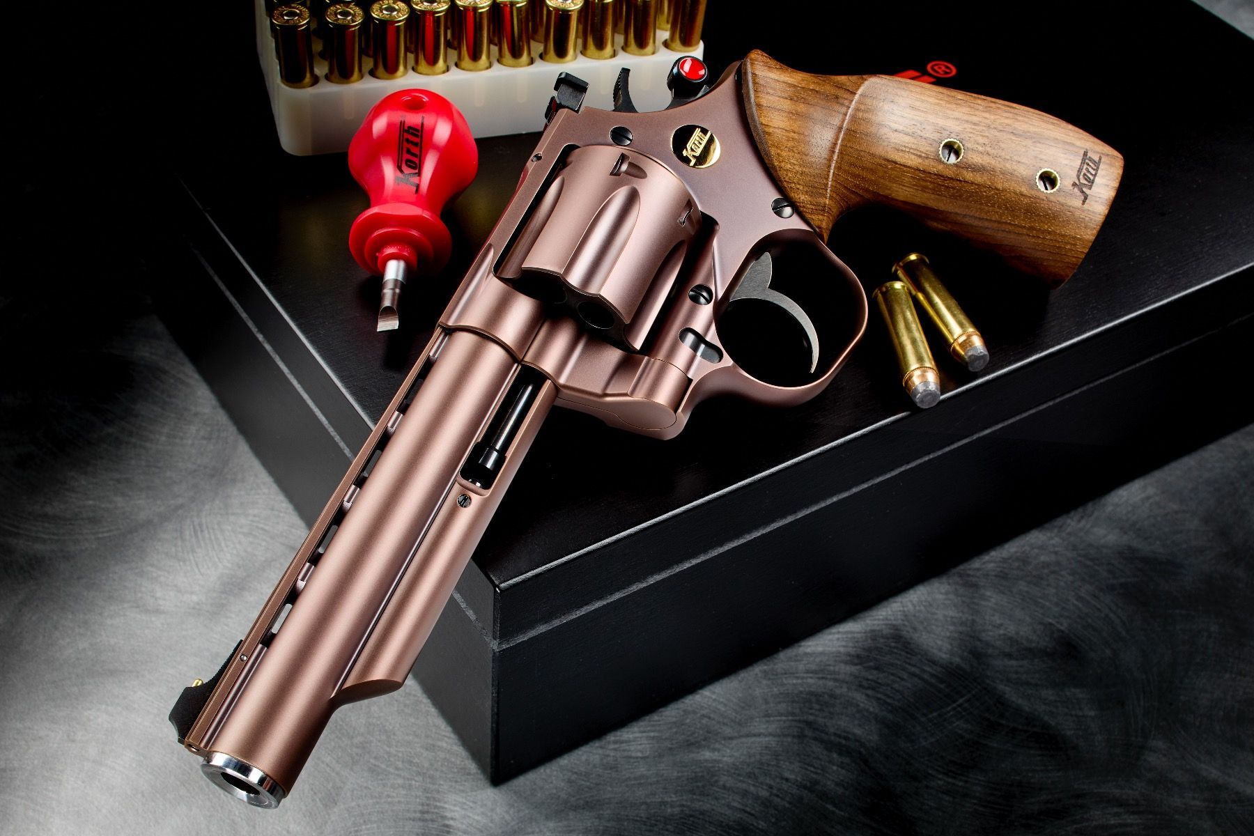 Korth Heritage 357 Magnum Revolver: Bronze PVD Finish Unveiled ...